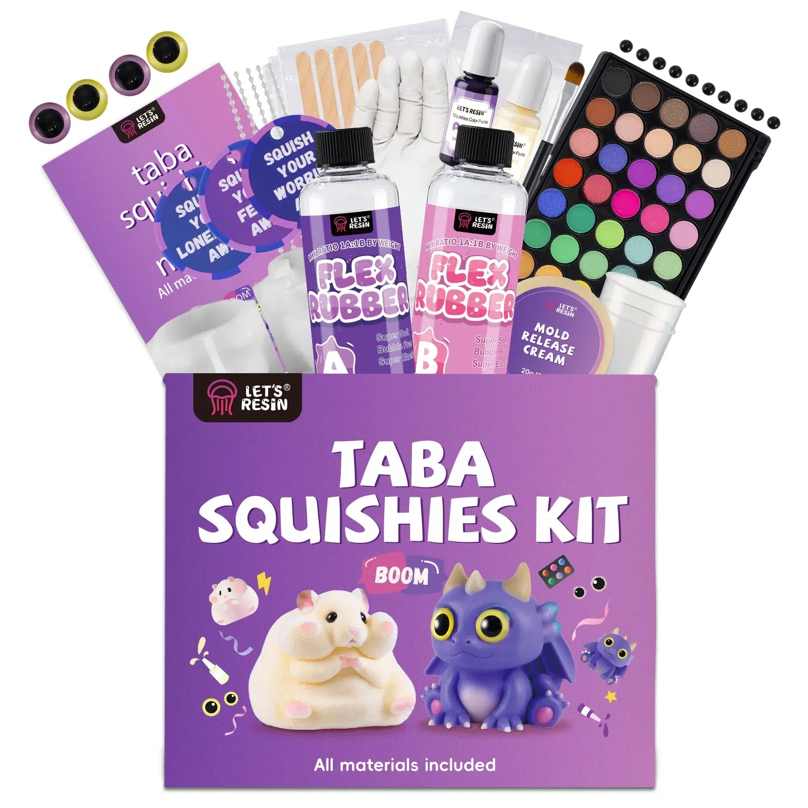Taba Squishy Diy Kit Maak Je Eigen Squishies Kianne Let S Resin Nl Be